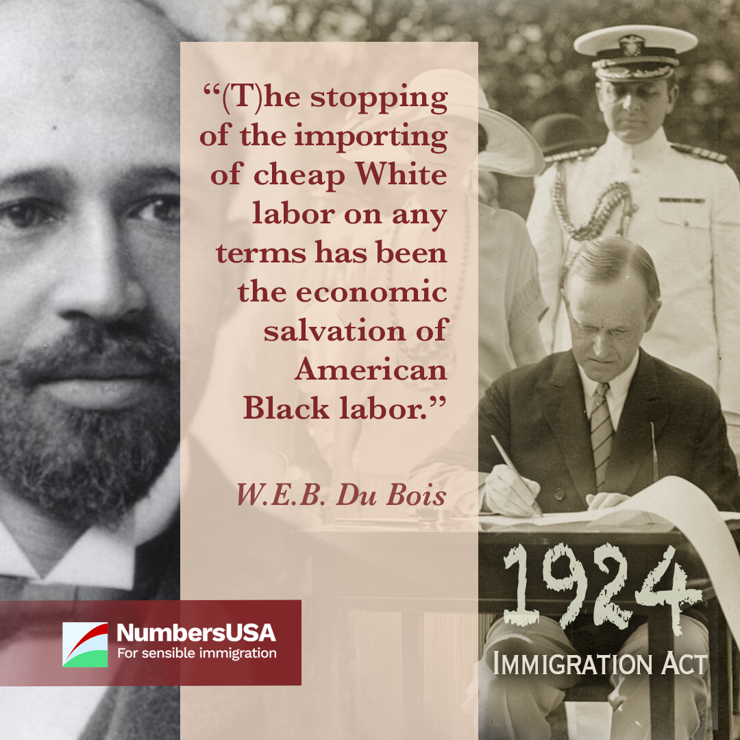 100th Anniversary of the Immigration Act of 1924 - NumbersUSA